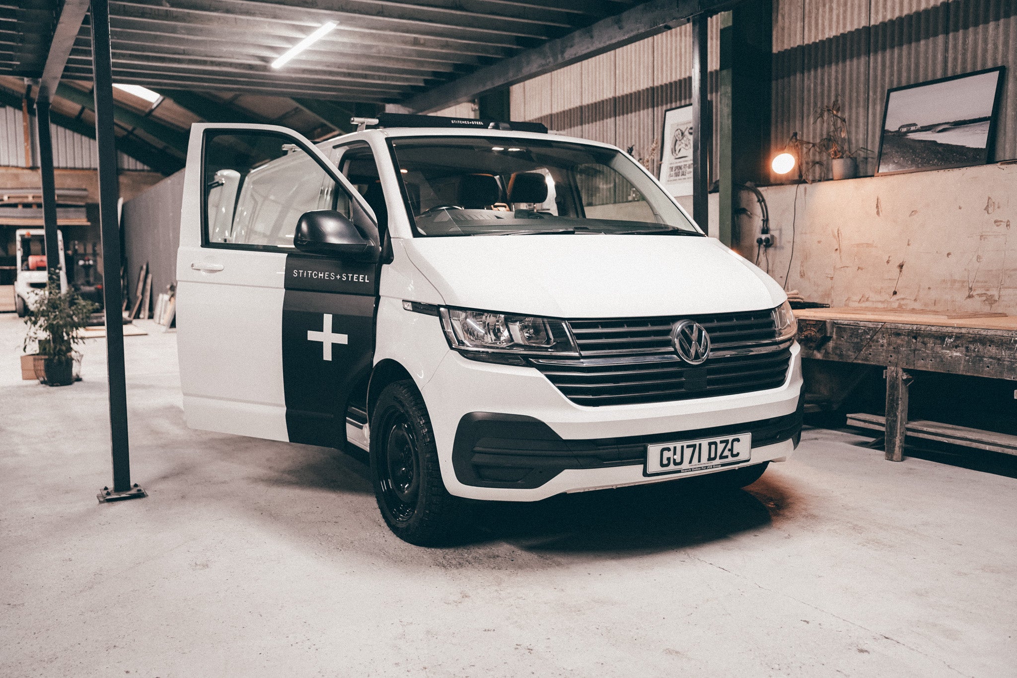 Volkswagen T6.1 Flat-pack Swamper Mule *SOLD* – STITCHES + STEEL