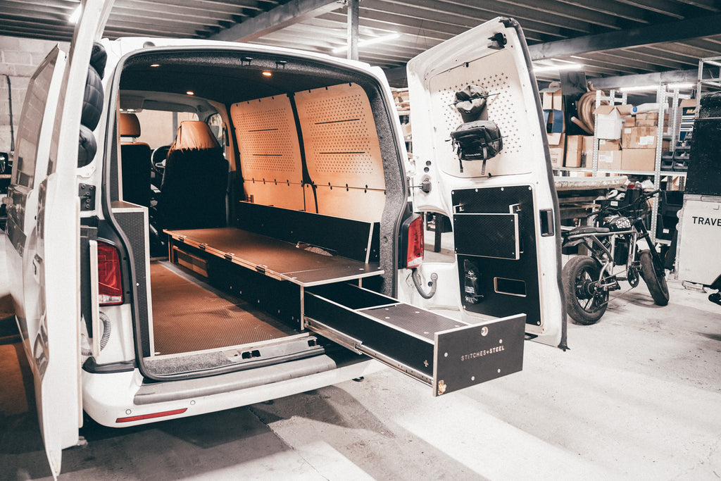 Volkswagen T6.1 Flat-pack Swamper Mule *SOLD* – STITCHES + STEEL
