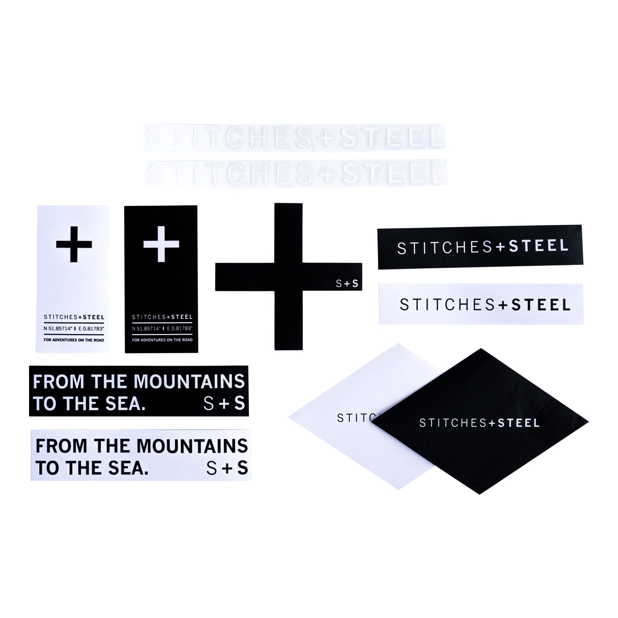 S+S Sticker Pack – STITCHES + STEEL