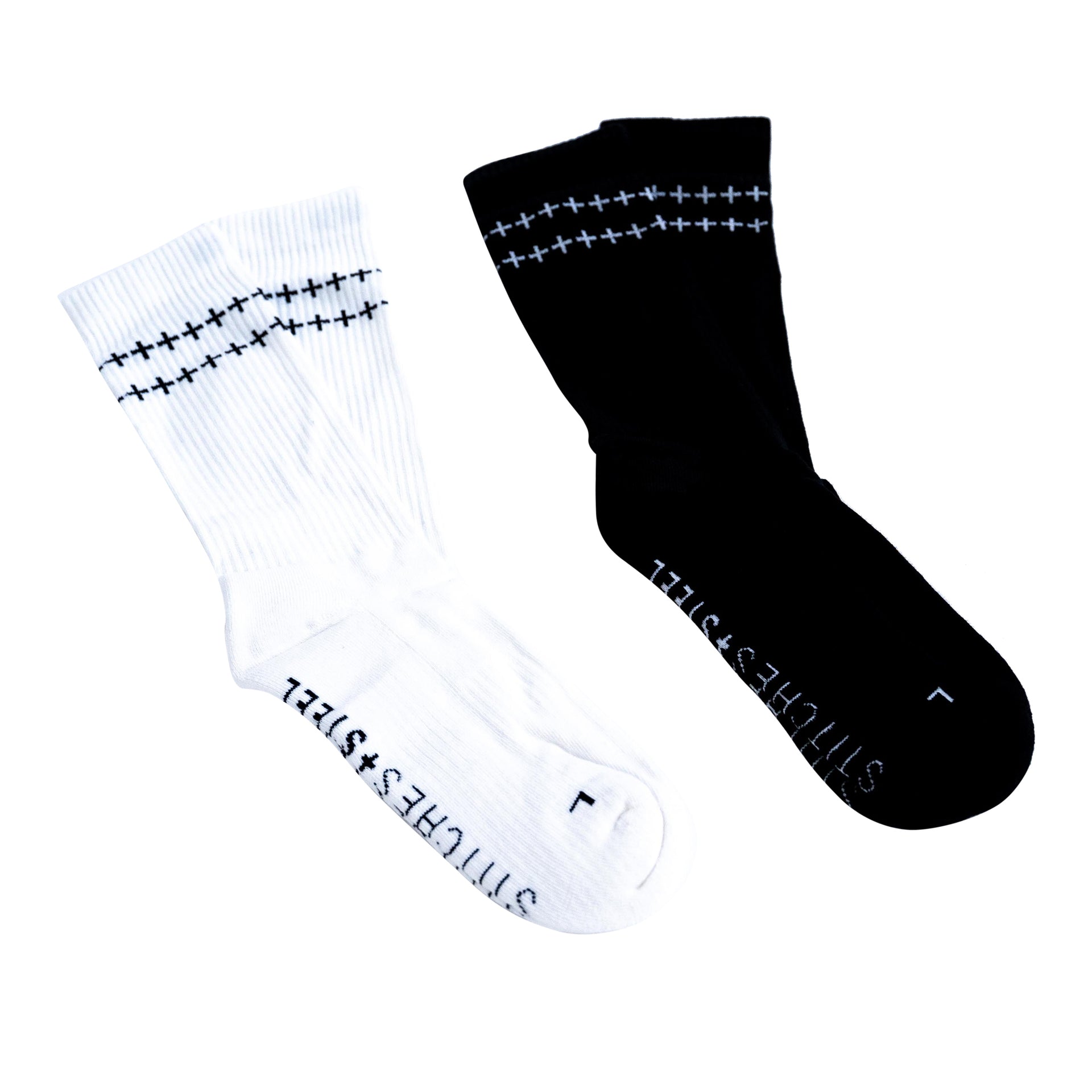 Unisex Essential 2 Pack Recycled Socks – STITCHES + STEEL
