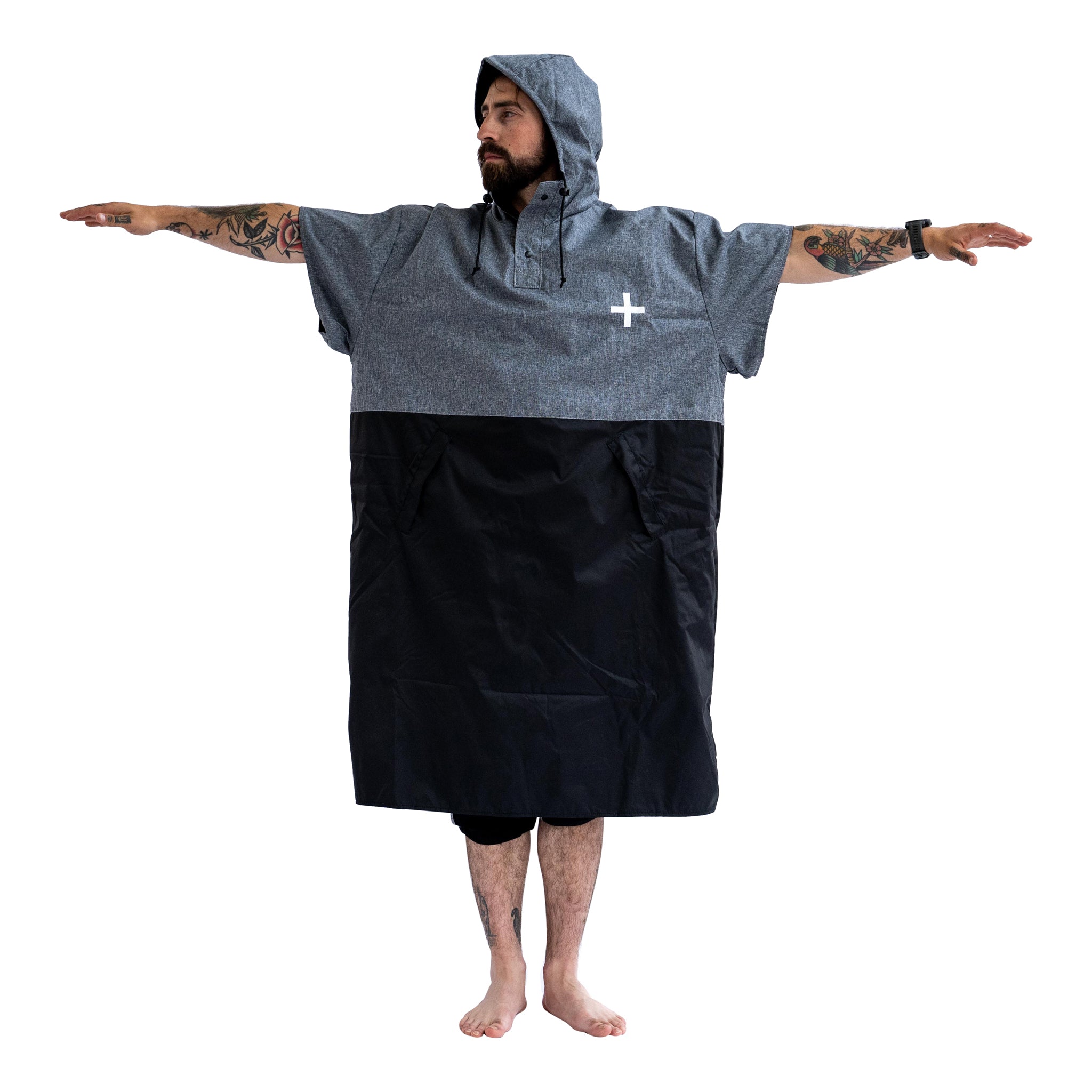 North Seas Changing Poncho, Towel Dry Robe – STITCHES + STEEL