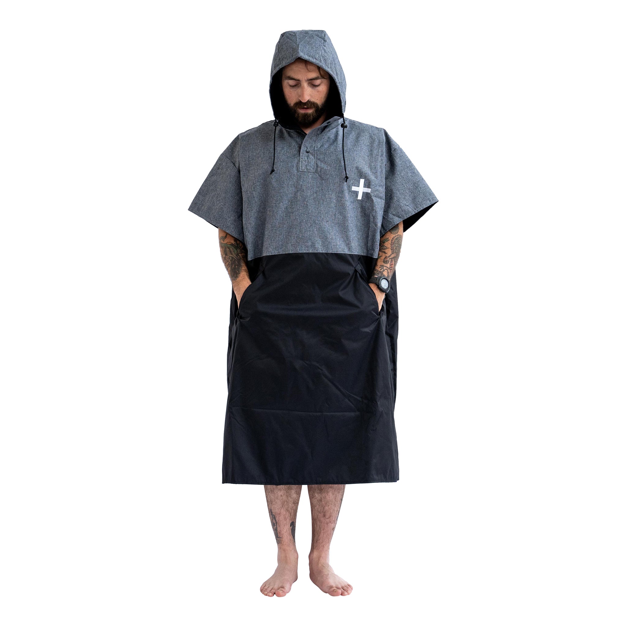 North Seas Changing Poncho, Towel Dry Robe – STITCHES + STEEL