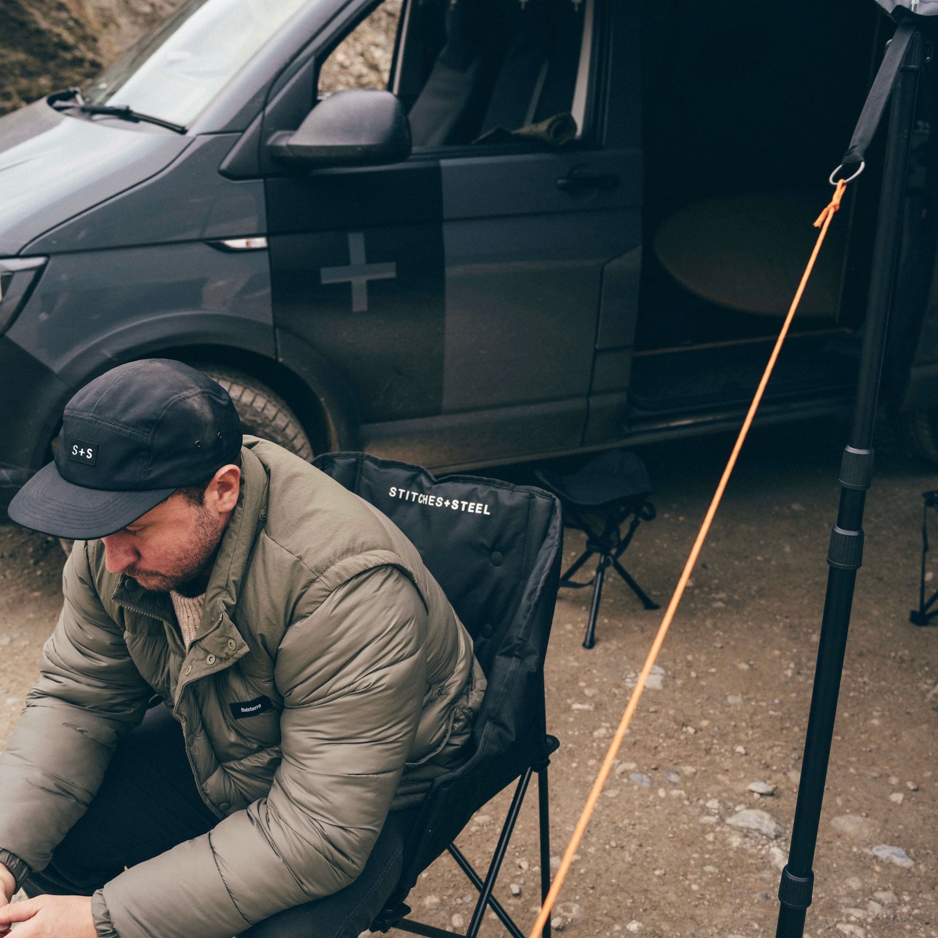 VW Transporter Tarp Awning – STITCHES + STEEL