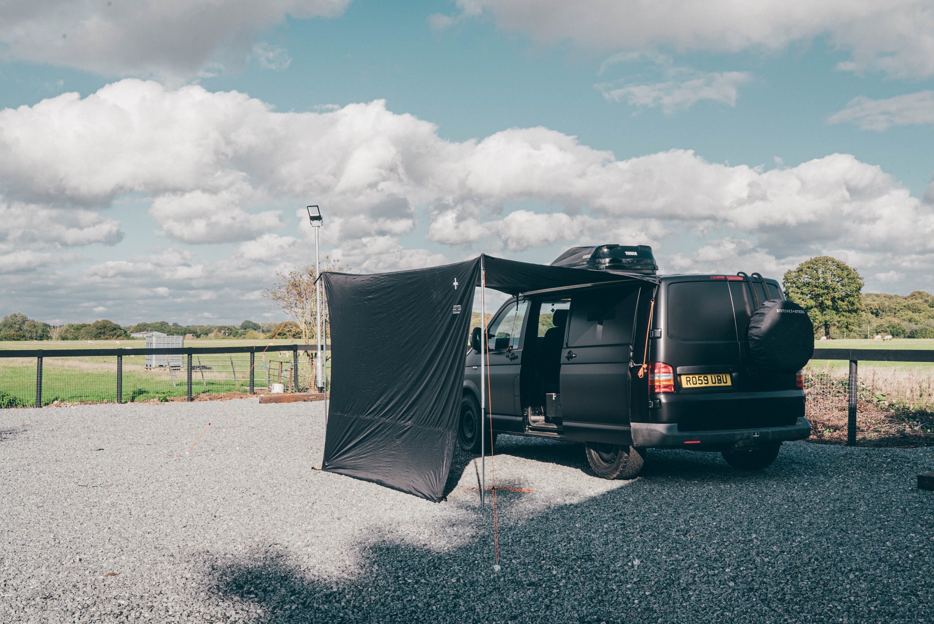 VW Transporter Tarp Awning – STITCHES + STEEL