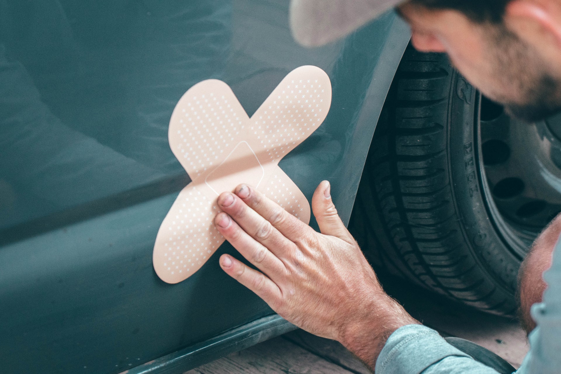 Go Faster Plaster, Van Dent Repair Sticker – STITCHES + STEEL