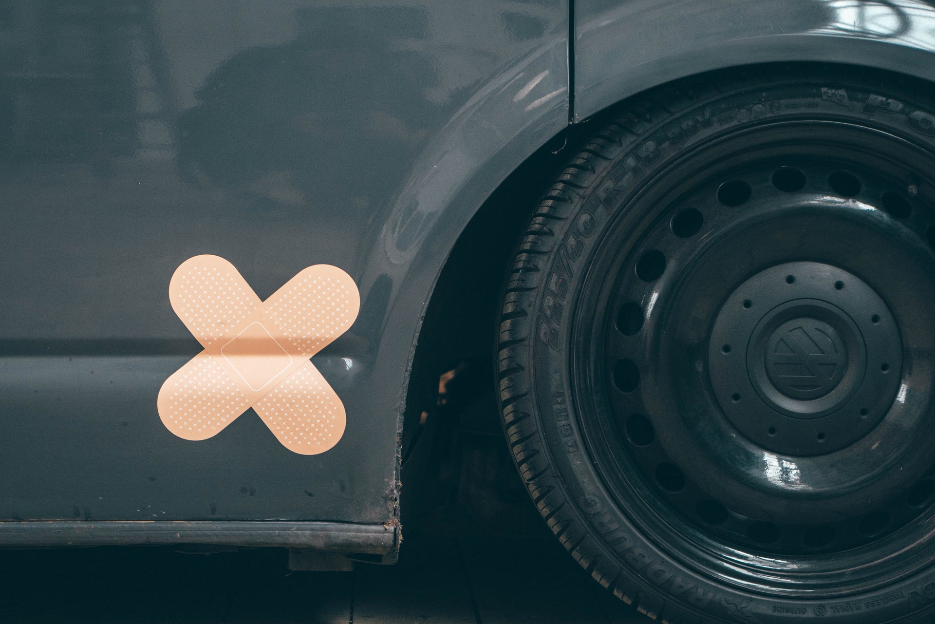 Go Faster Plaster, Van Dent Repair Sticker – STITCHES + STEEL
