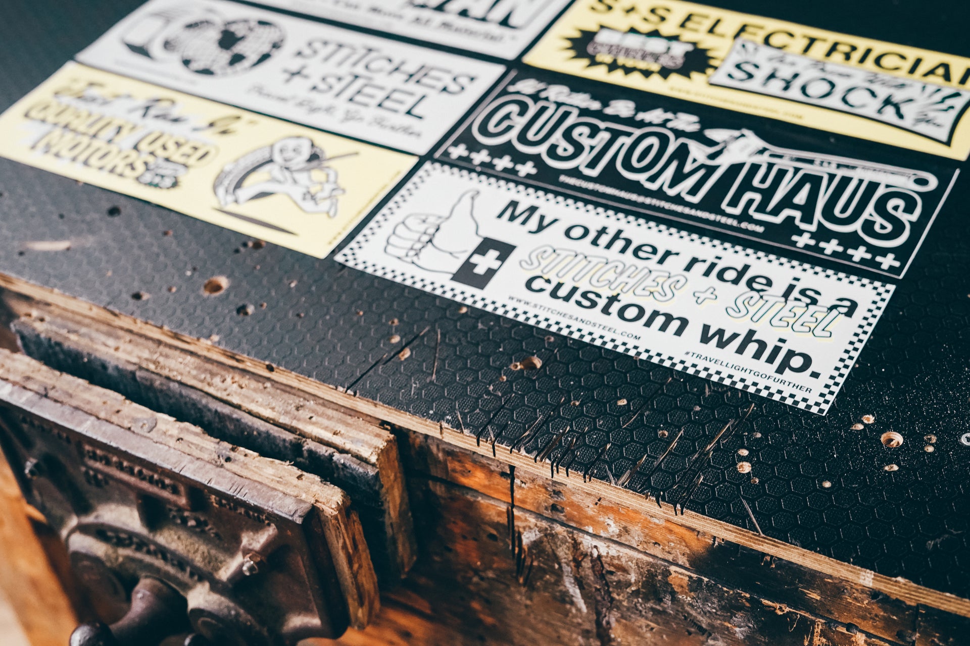 Bumper Sticker Pack – STITCHES + STEEL