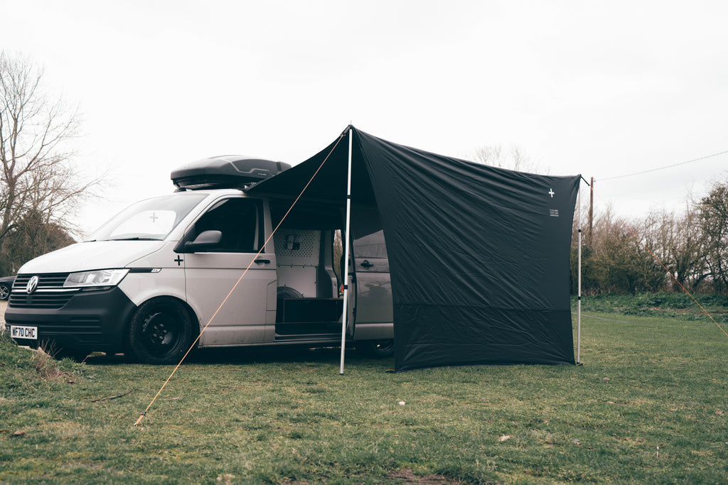 VW Transporter Tarp Awning – STITCHES + STEEL